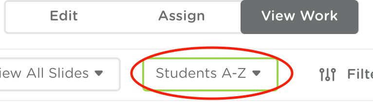View Work Mode – Classkick Support